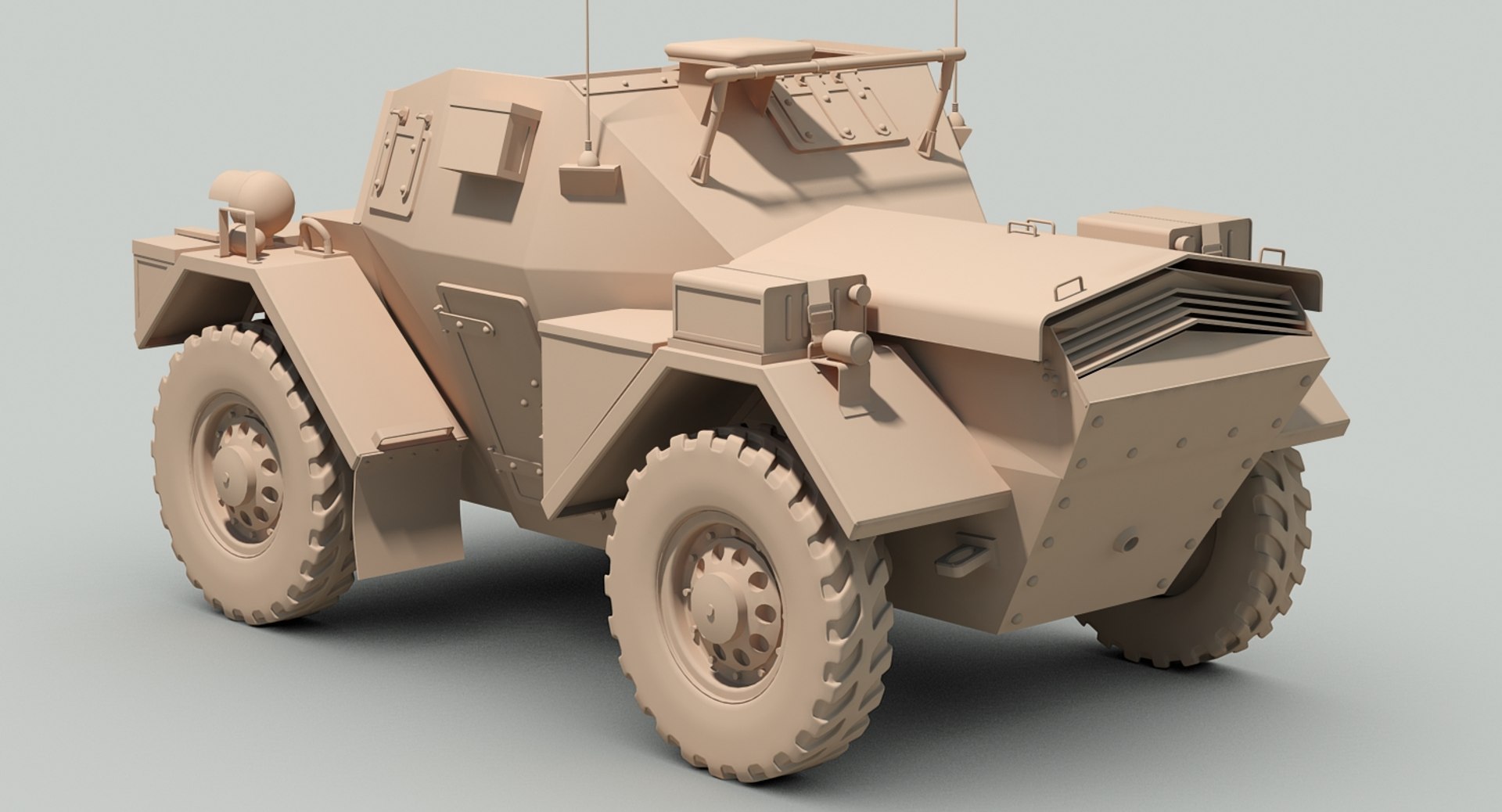 Ww2 Daimler Dingo Armored 3ds