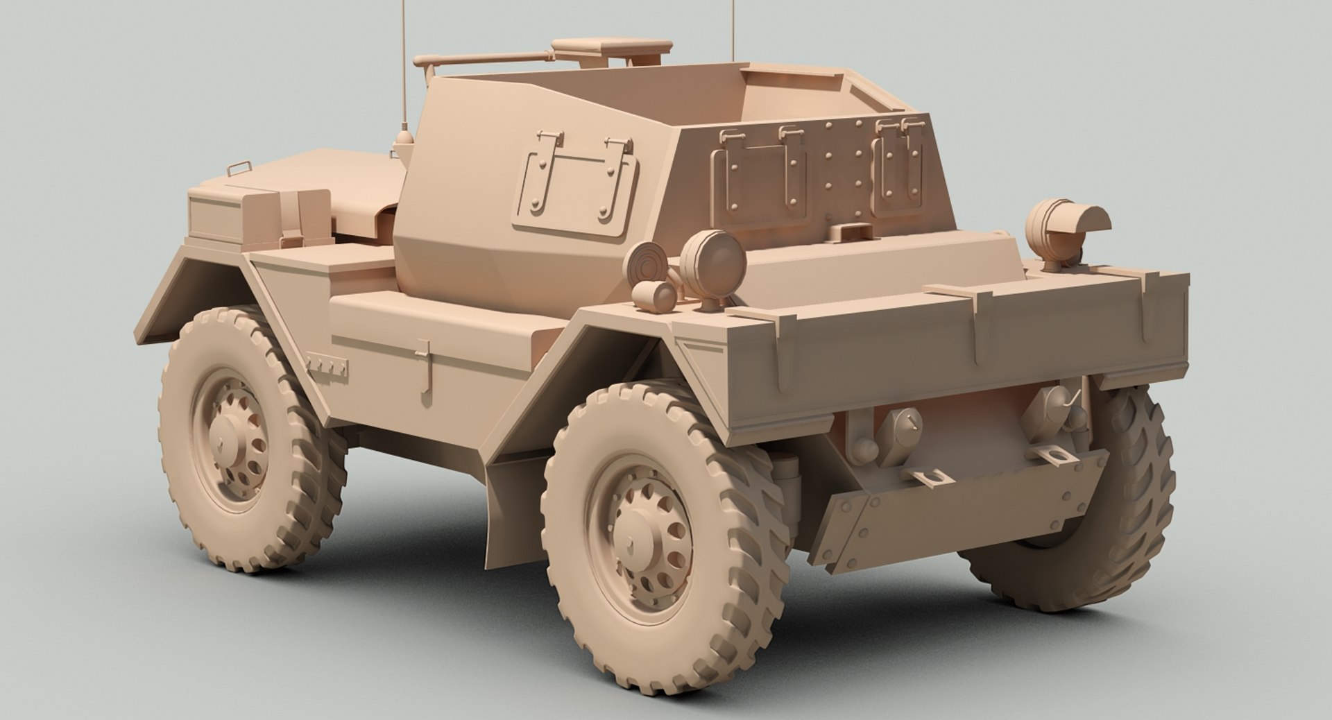 Ww2 Daimler Dingo Armored 3ds