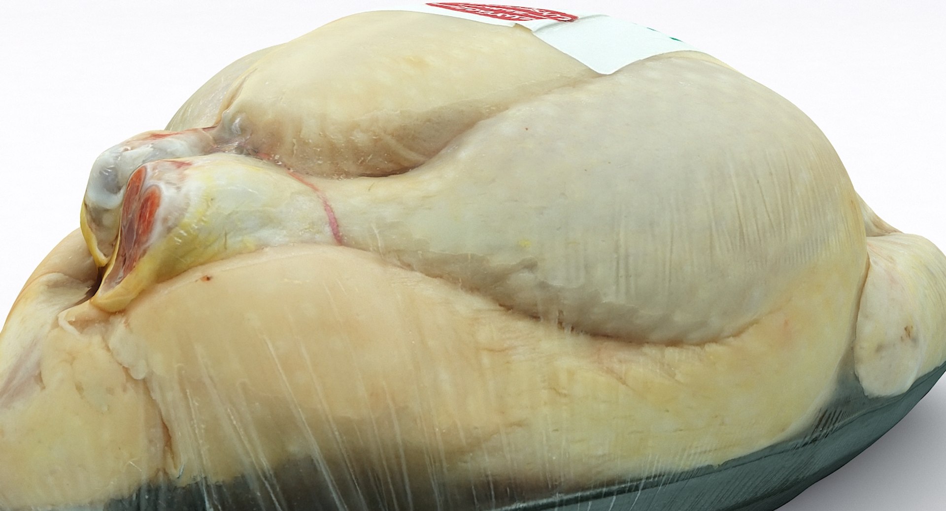 Packed Chicken 3D Model - TurboSquid 1409568