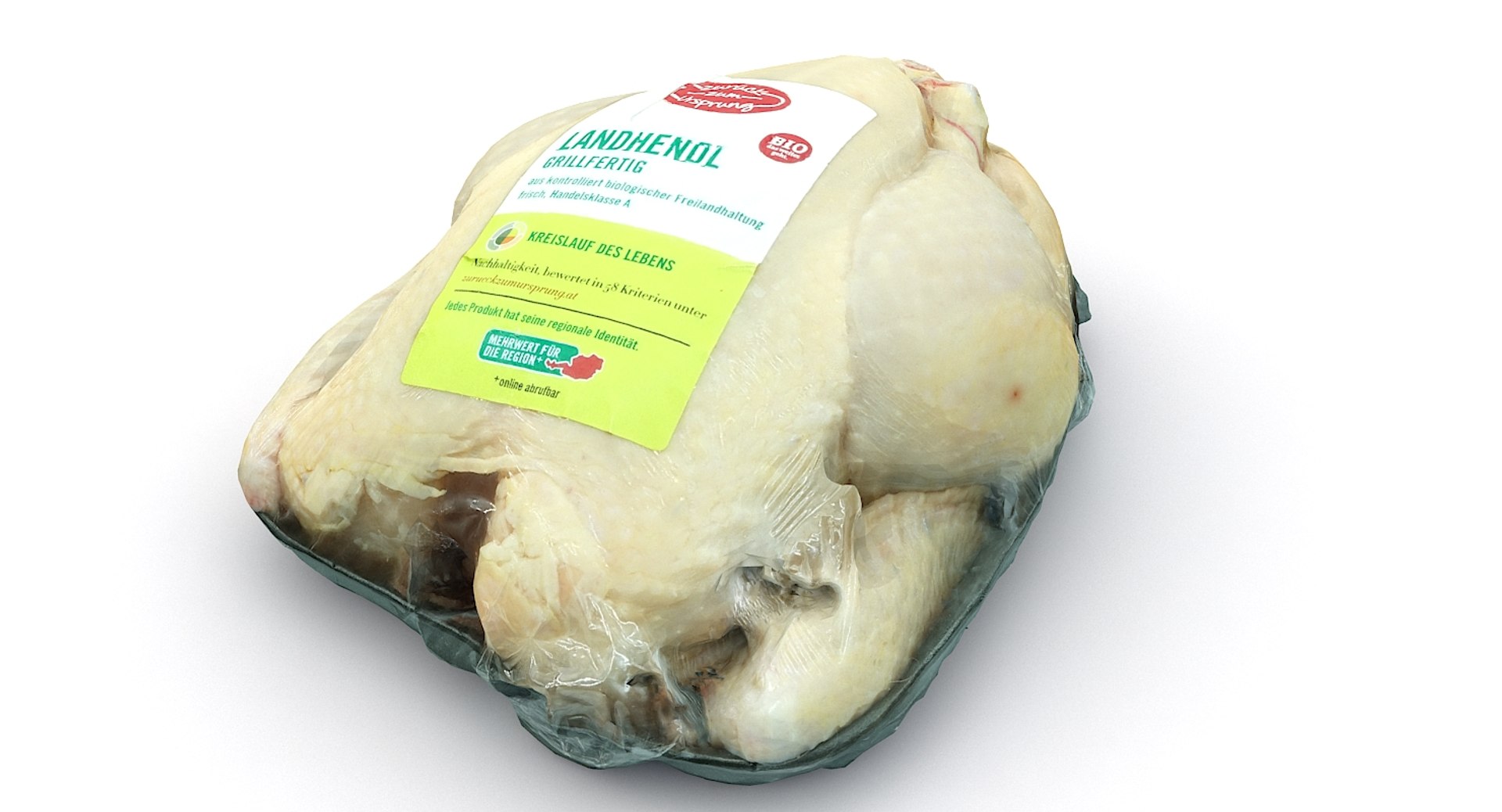 Packed Chicken 3D Model - TurboSquid 1409568