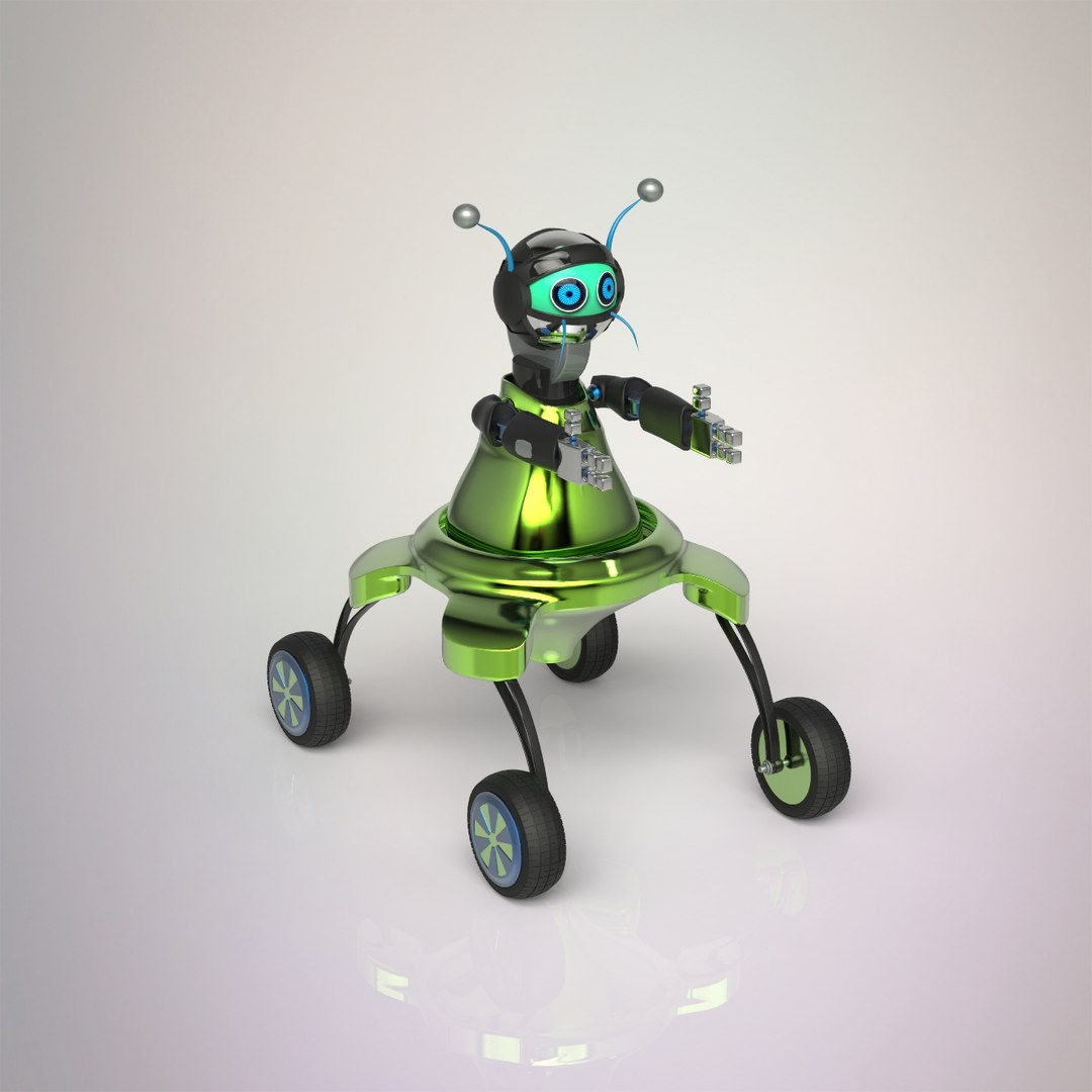 Robot Jr 3D Model - TurboSquid 1697456