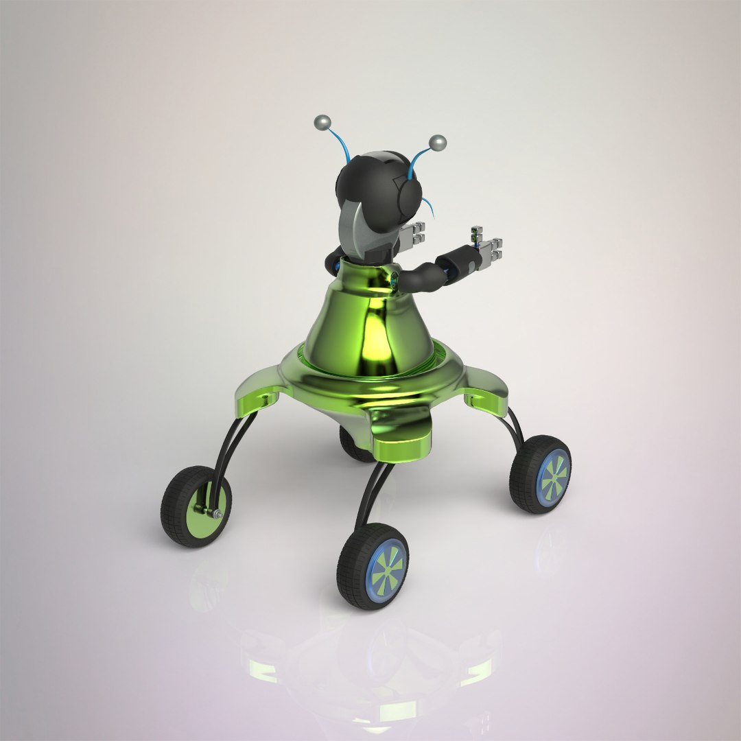Robot Jr 3D Model - TurboSquid 1697456