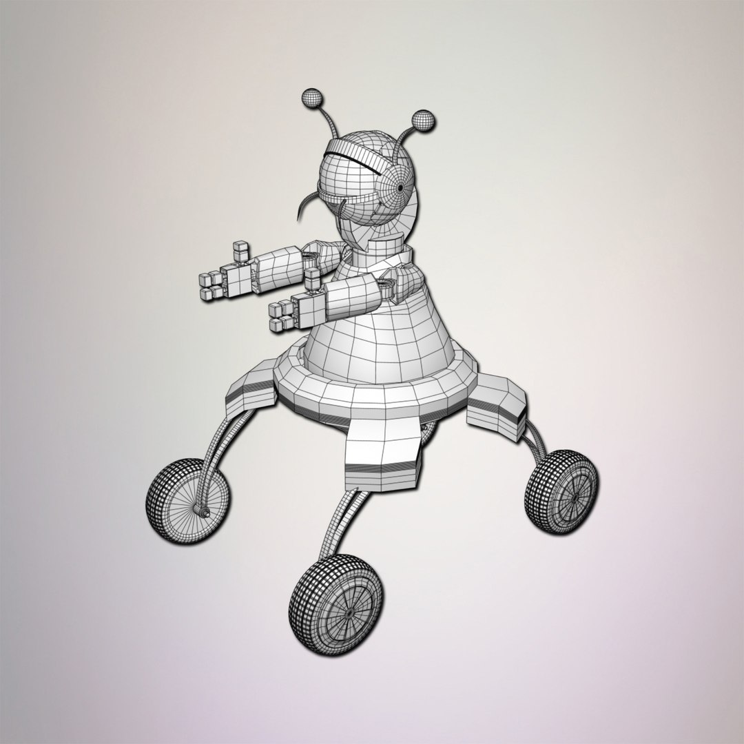 Robot Jr 3D Model - TurboSquid 1697456