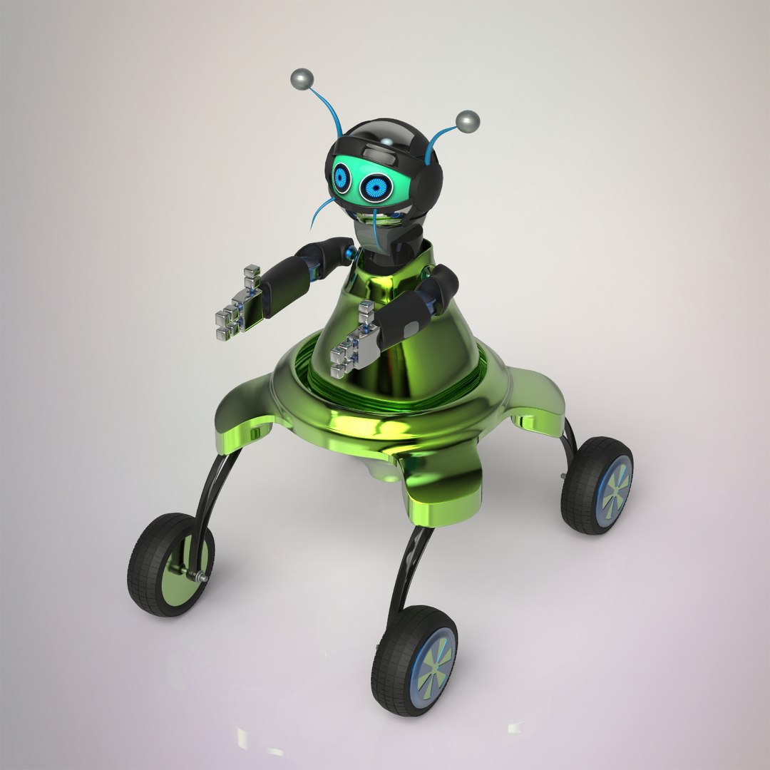 Robot Jr 3D Model - TurboSquid 1697456