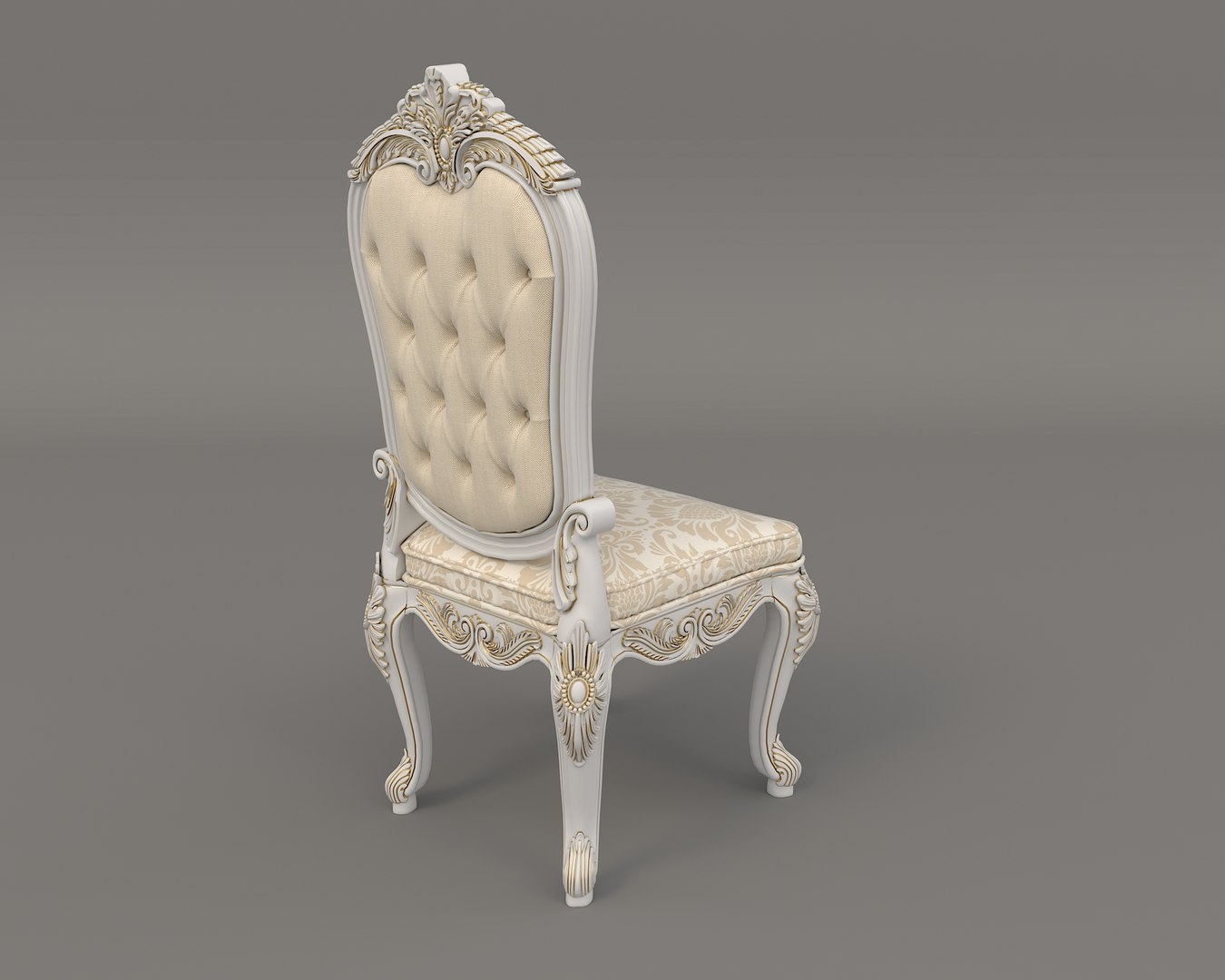 3D model European Style Dining Table and Chairs 12 - TurboSquid 1947135