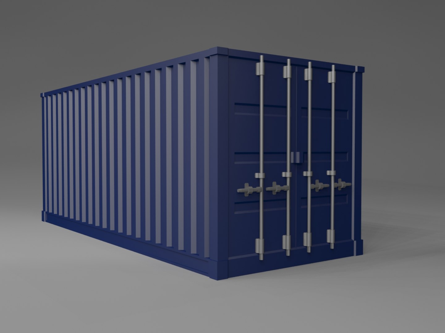 Shipping Container 3d Model