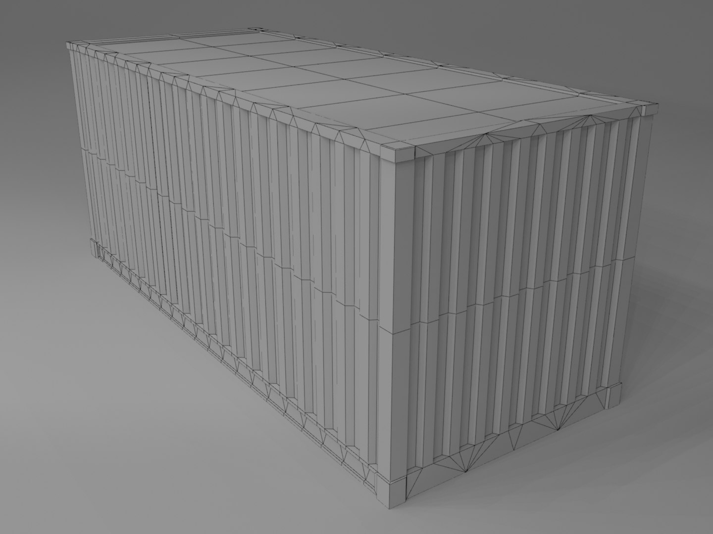 Shipping Container 3d Model