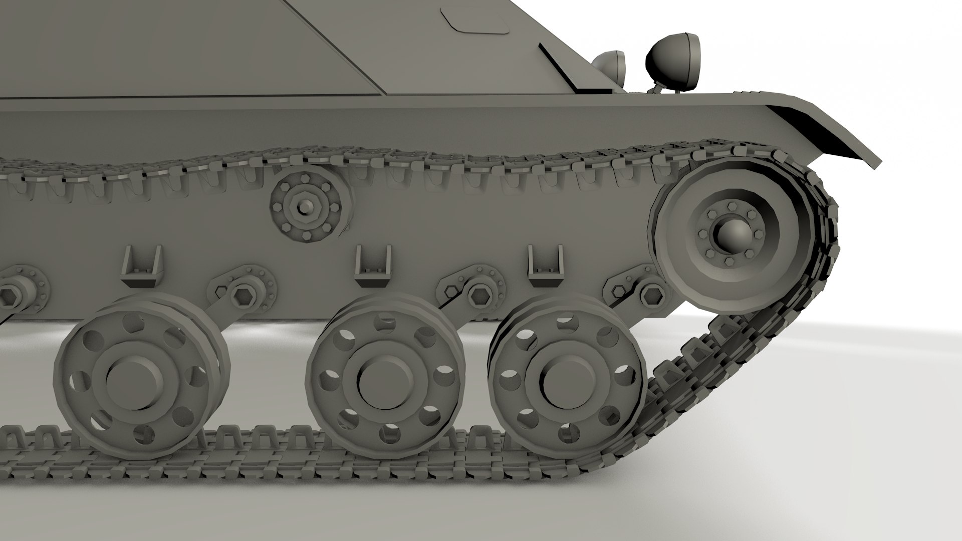 T-50 Light Tank Soviet 3D Model - TurboSquid 1327814