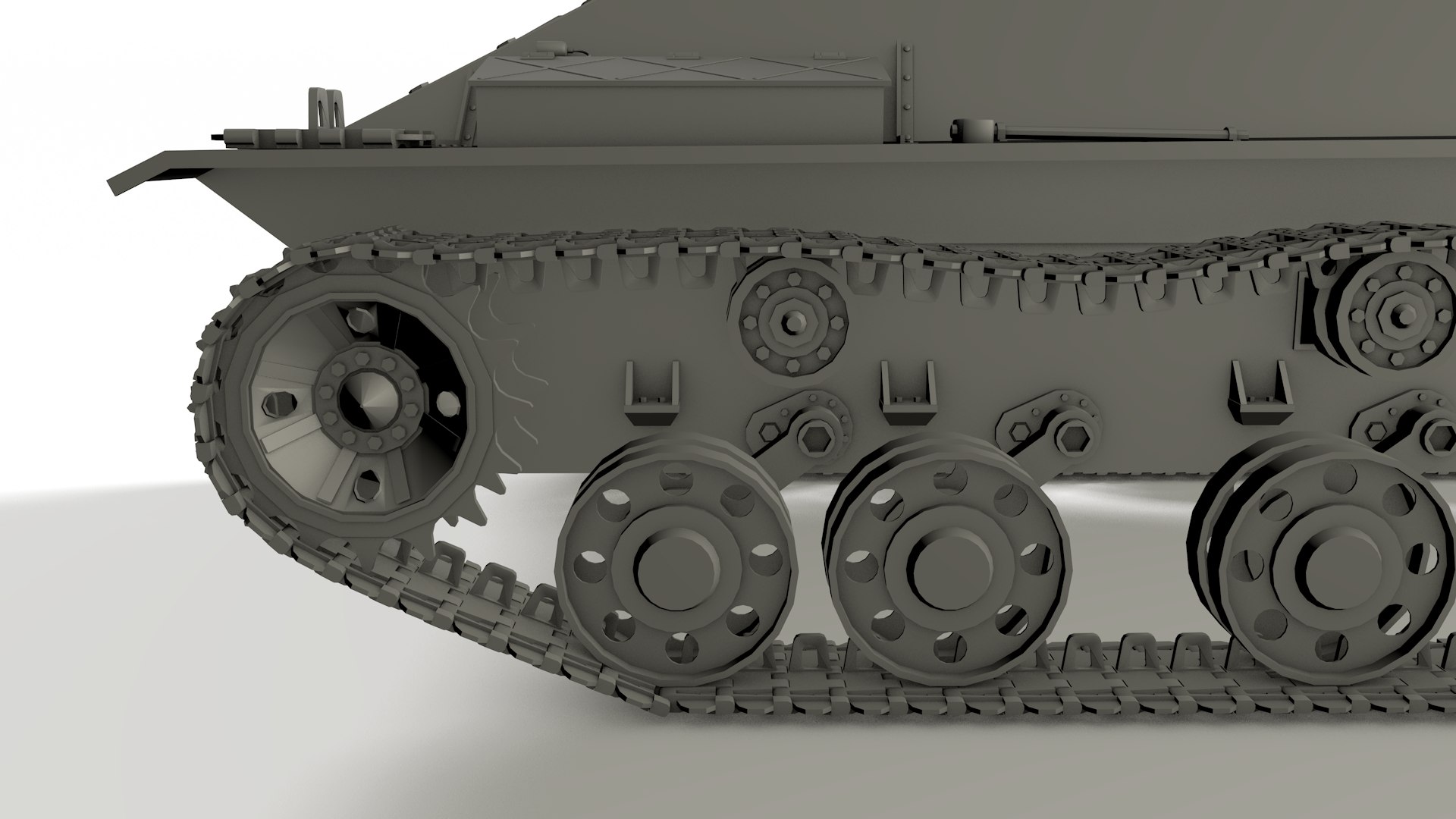 T-50 Light Tank Soviet 3D Model - TurboSquid 1327814