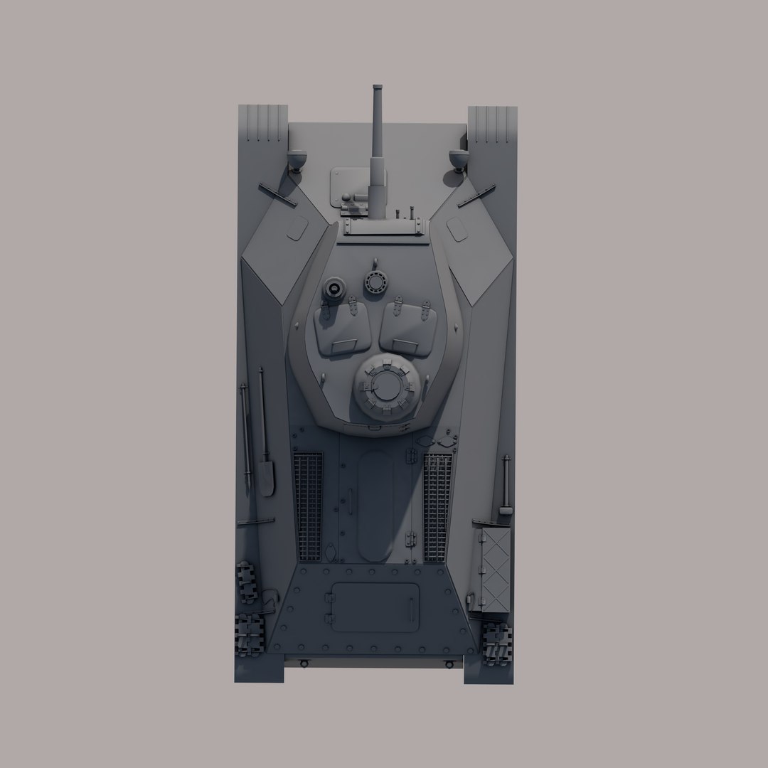 T-50 Light Tank Soviet 3D Model - TurboSquid 1327814