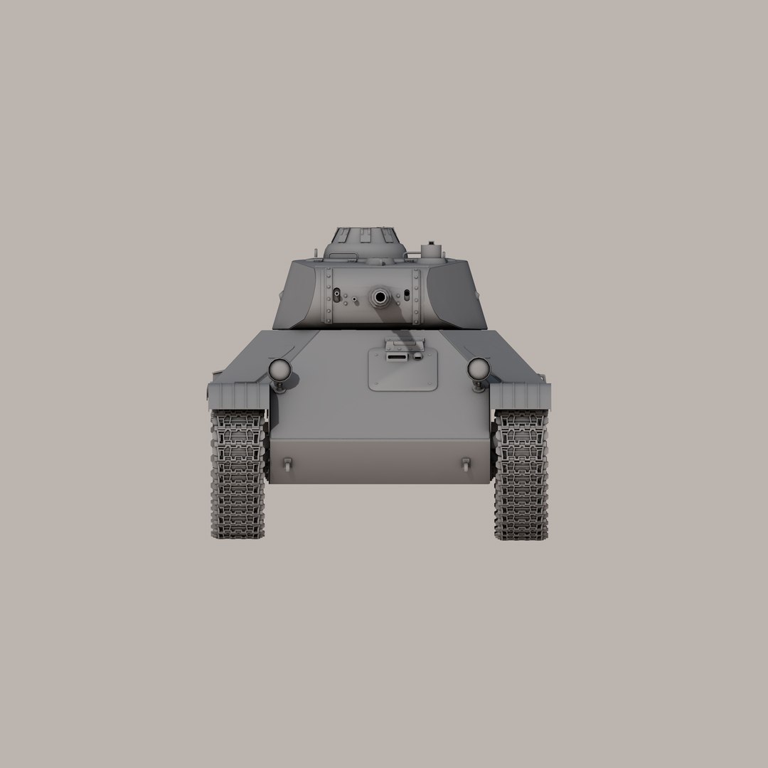 T-50 Light Tank Soviet 3D Model - TurboSquid 1327814