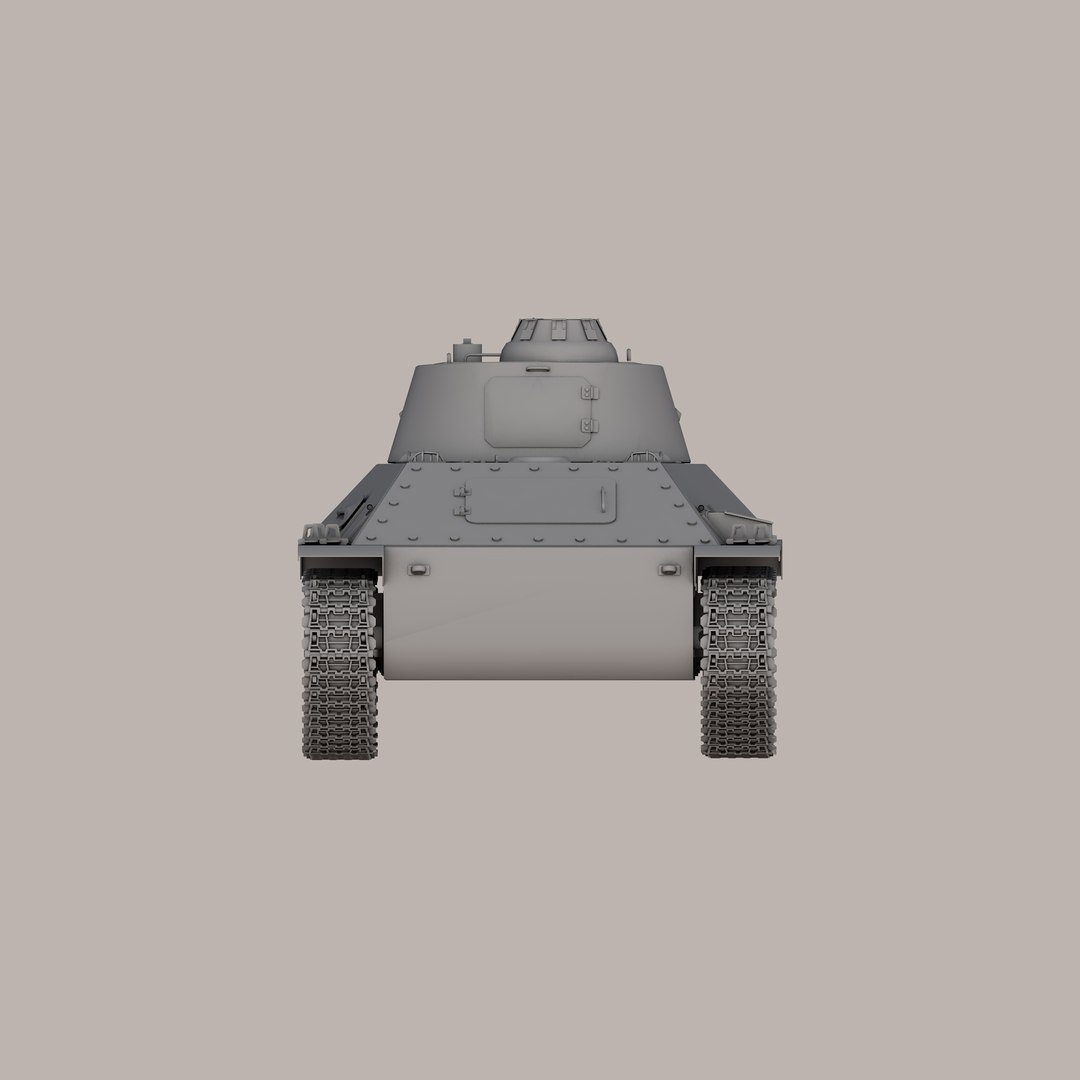 T-50 Light Tank Soviet 3D Model - TurboSquid 1327814