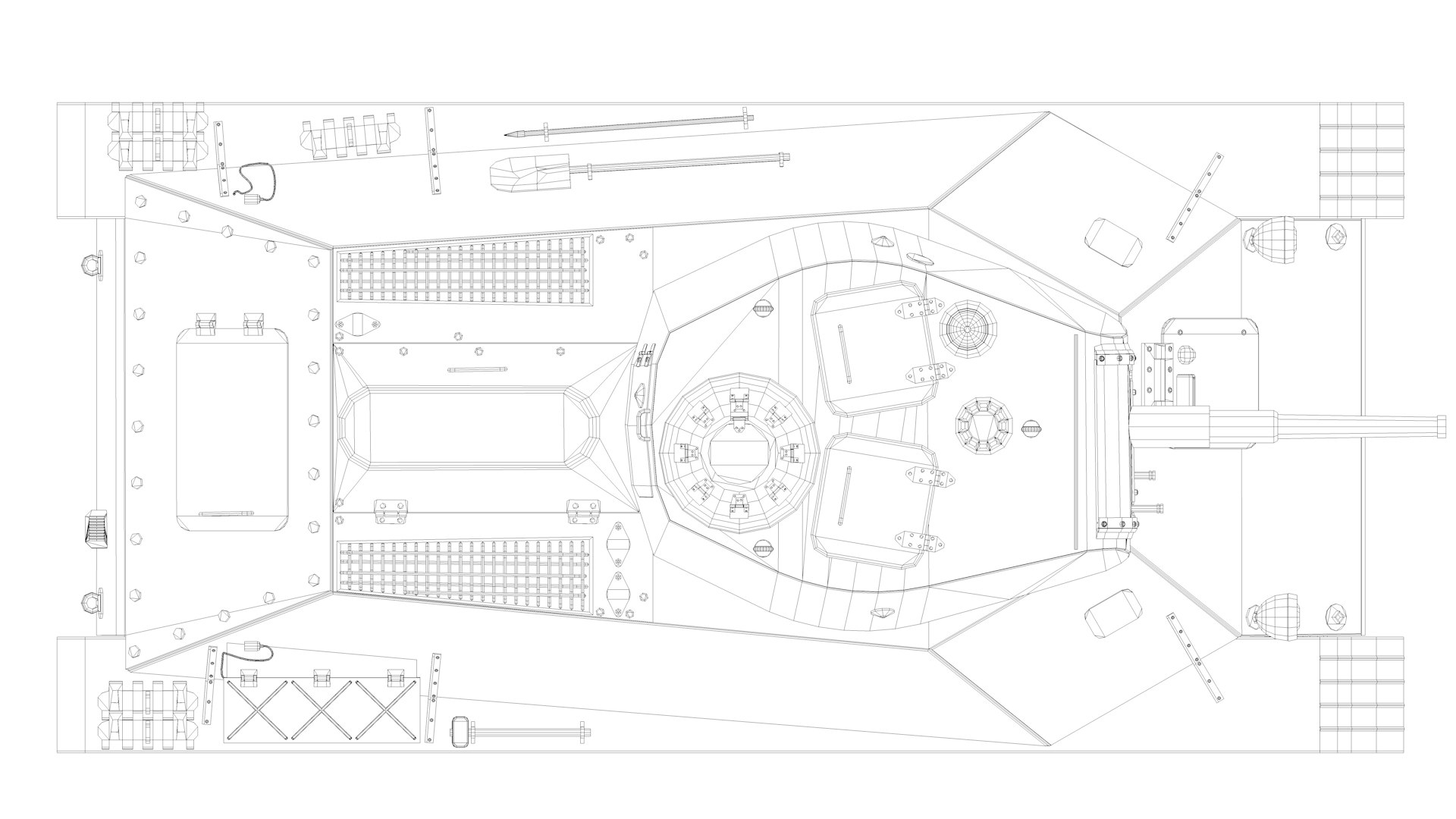 T-50 light tank soviet 3D model - TurboSquid 1327814