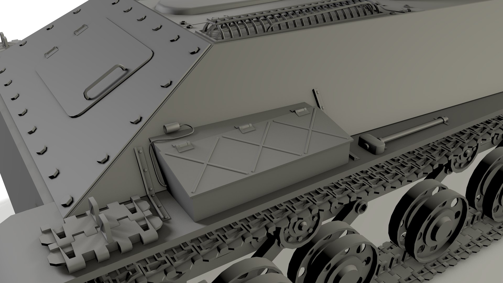 T-50 Light Tank Soviet 3D Model - TurboSquid 1327814