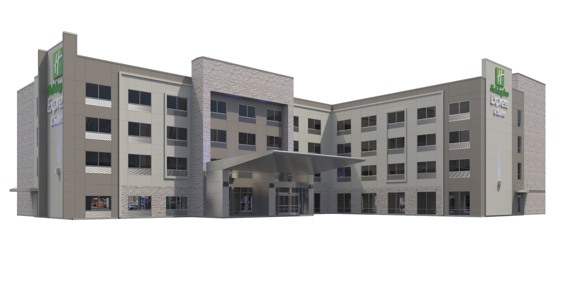 3D Model Holiday Inn Hotel - TurboSquid 1285893