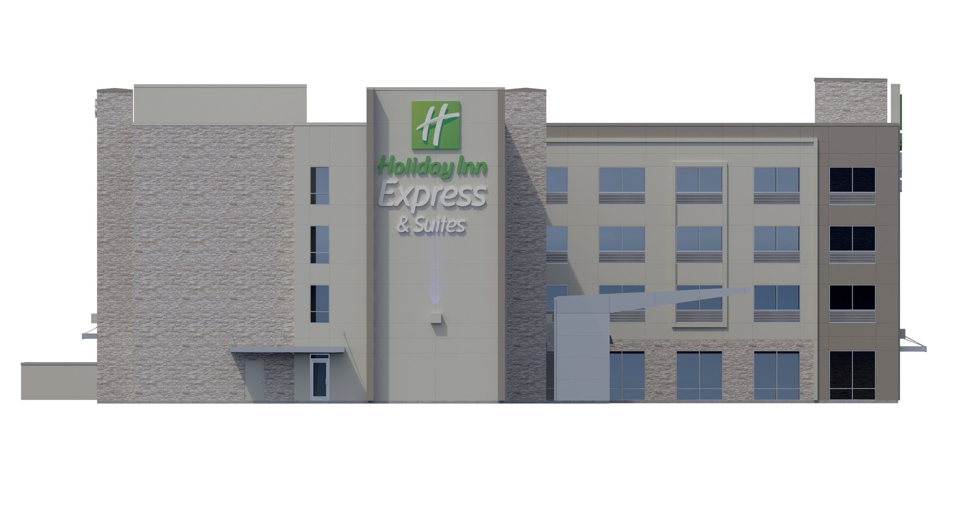 3D Model Holiday Inn Hotel - TurboSquid 1285893