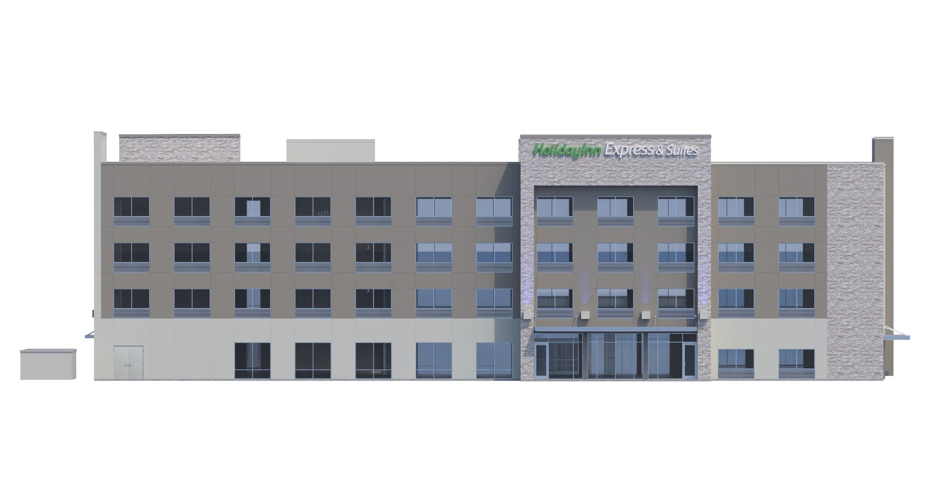 3D Model Holiday Inn Hotel - TurboSquid 1285893