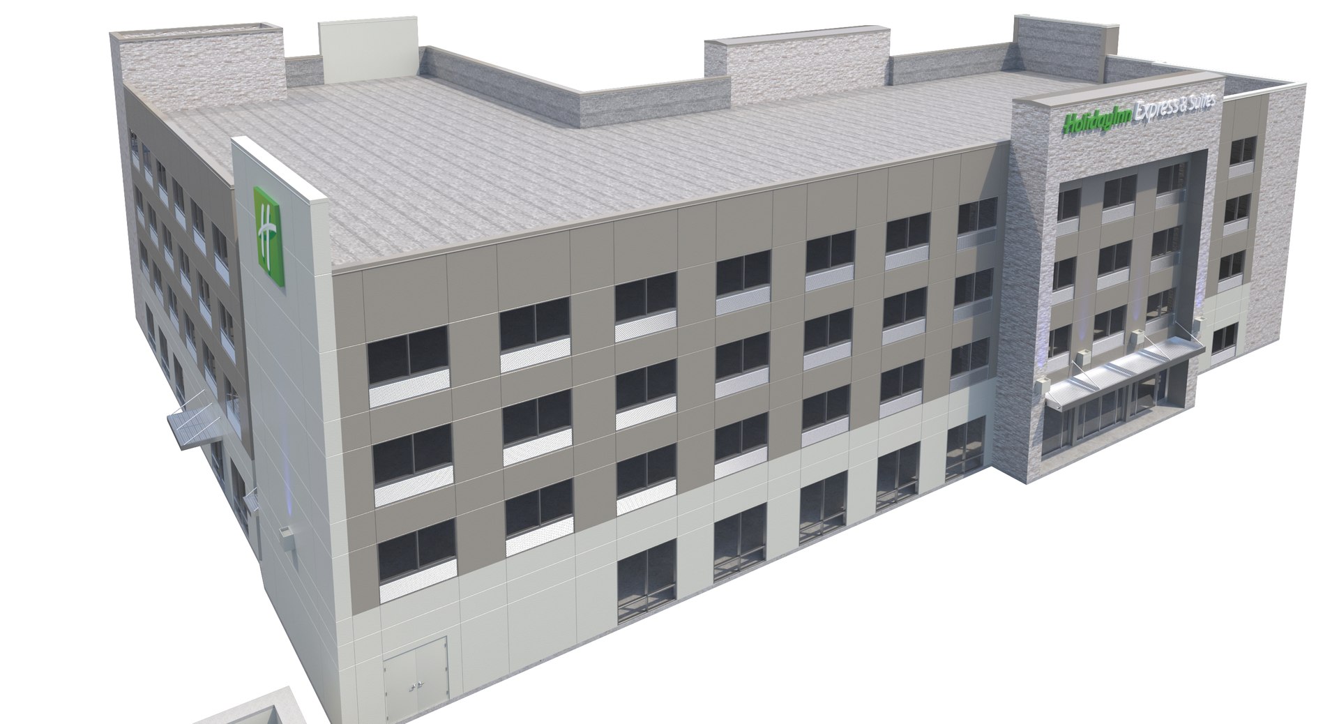 3D Model Holiday Inn Hotel - TurboSquid 1285893