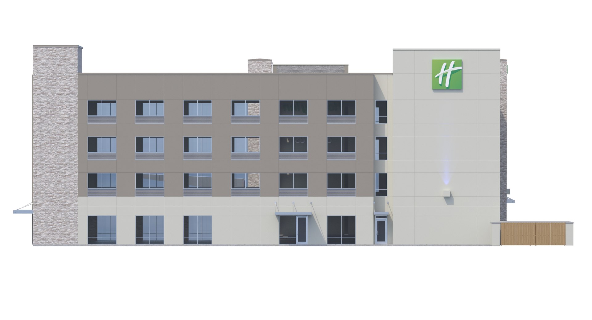 3D Model Holiday Inn Hotel - TurboSquid 1285893