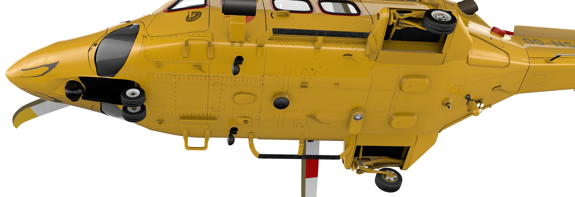 3D Model AW139 NHV Helicopters L2229 - TurboSquid 2289793