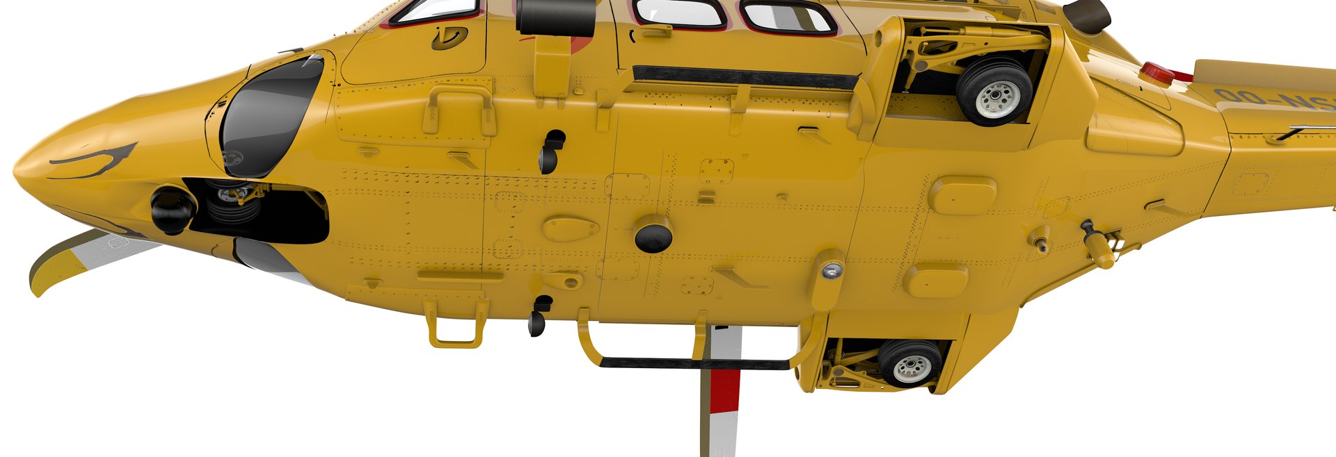 3D Model AW139 NHV Helicopters L2229 - TurboSquid 2289793