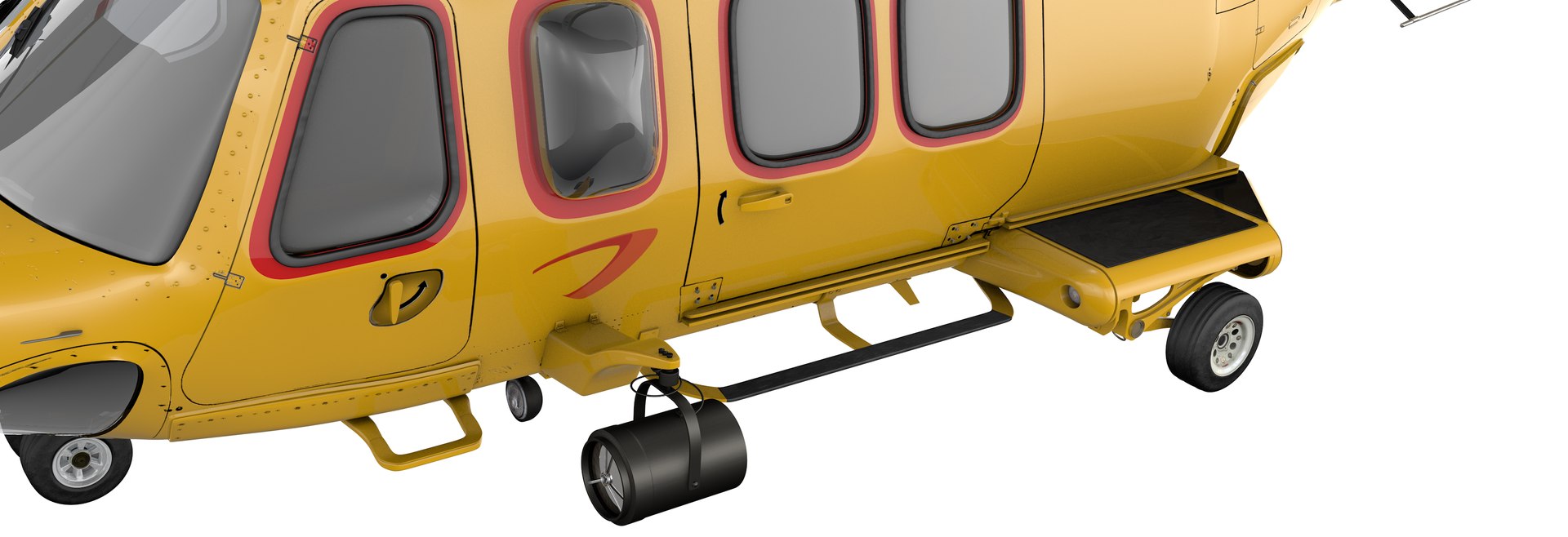 3D Model AW139 NHV Helicopters L2229 - TurboSquid 2289793