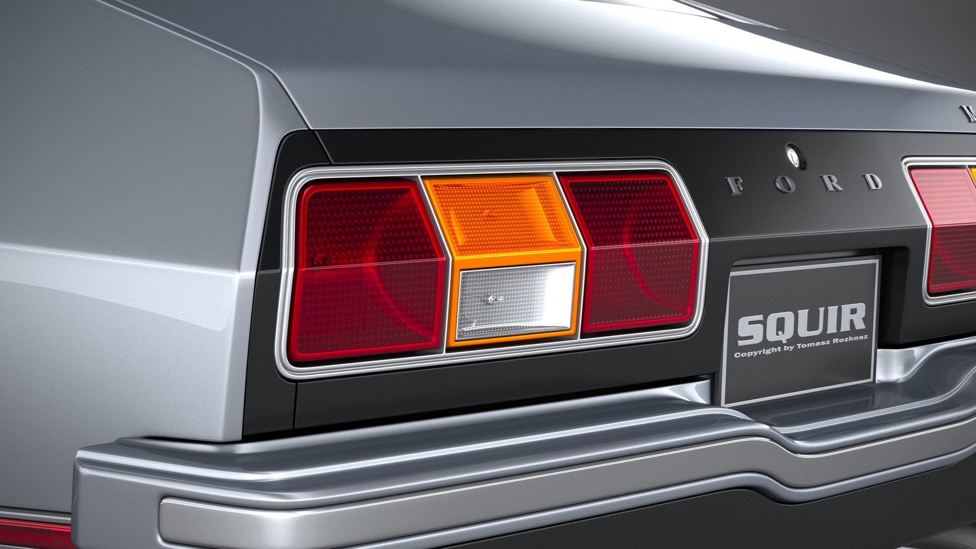 3D Ford Mustang MK2 1974 Model - TurboSquid 1876392