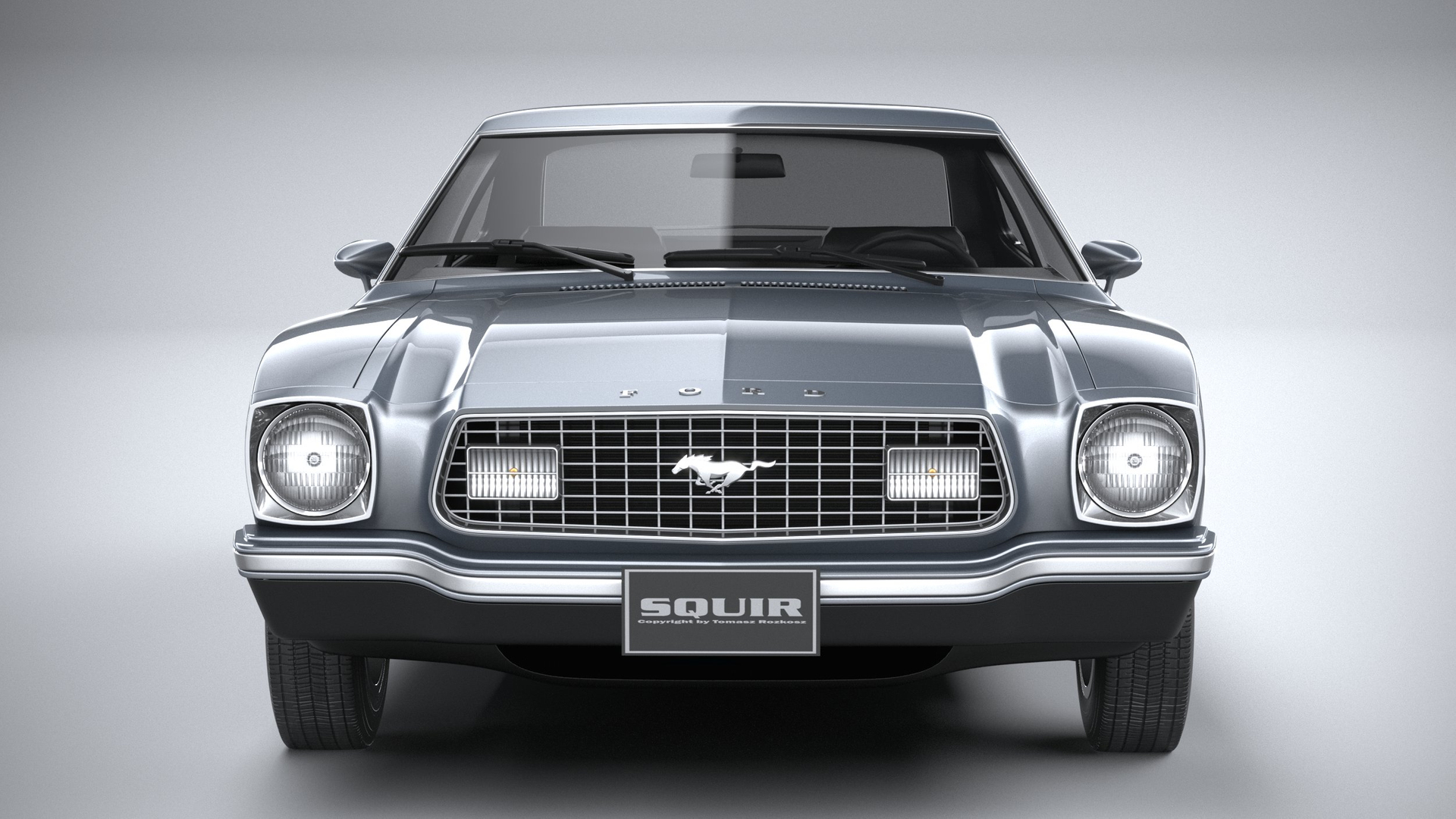 modelo 3d Ford Mustang MK2 1974 - TurboSquid 1876392