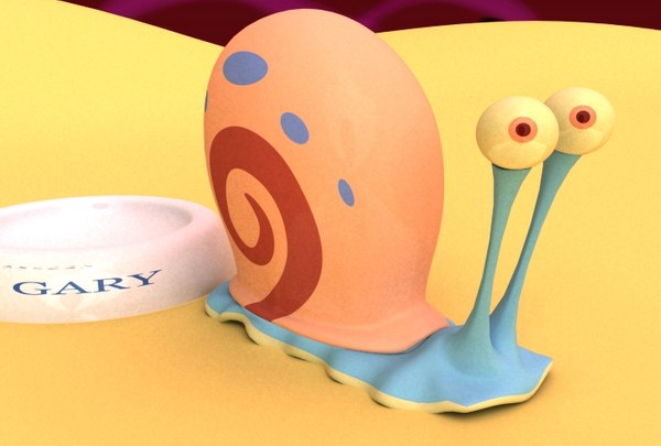 gary snail 3d lwo