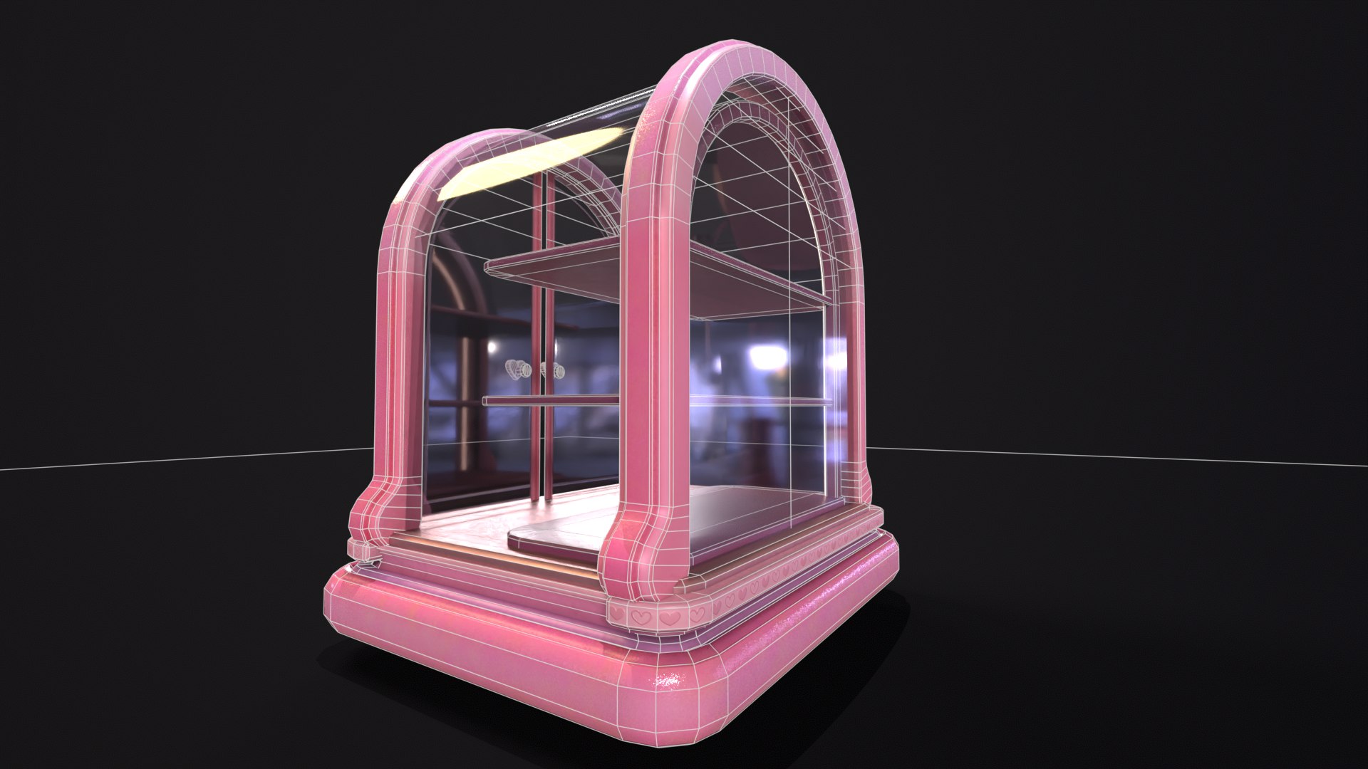 Dessert Display Case 3D Model - TurboSquid 2231811