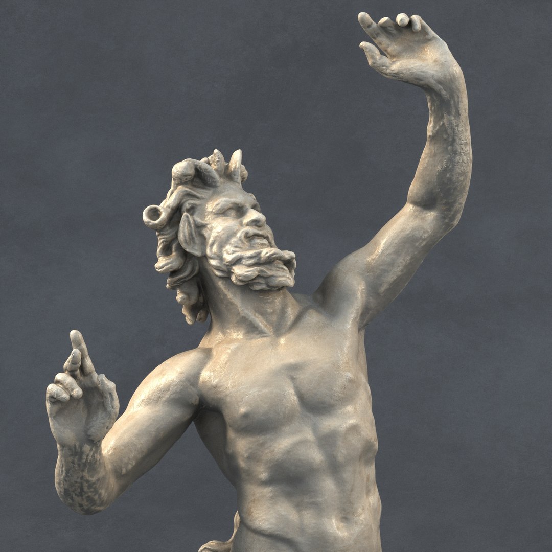3D Sculpture Faun 3 Model - TurboSquid 2239342