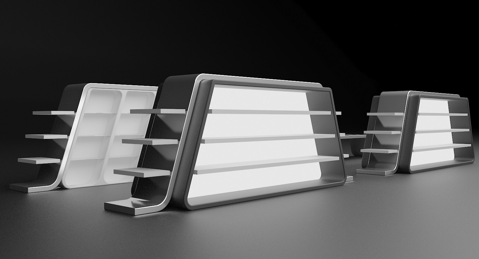 3D Display Stands Model - TurboSquid 1460059