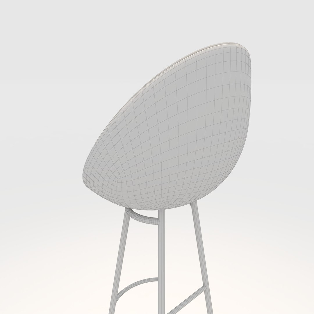 3D Bar Stool 22 Model - TurboSquid 2300202