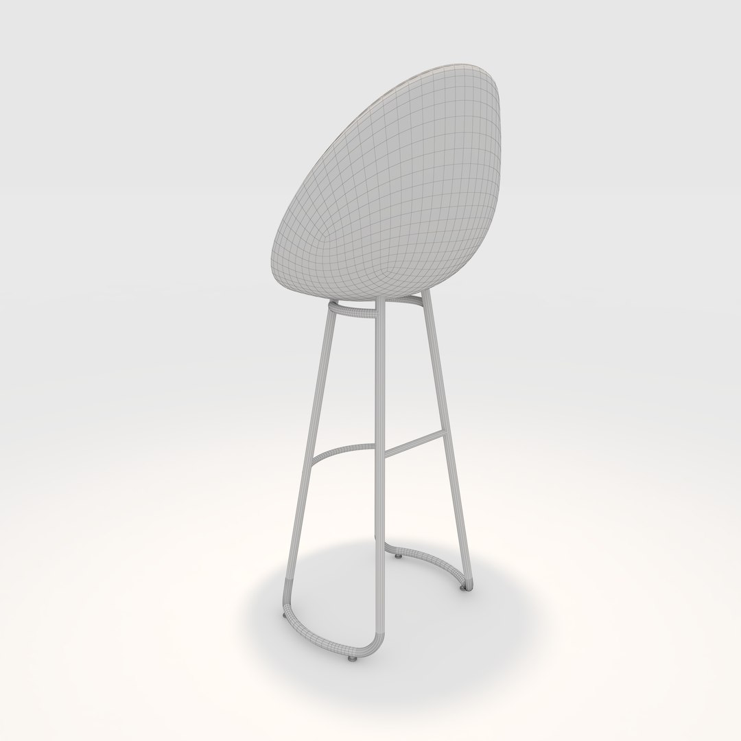 3D Bar Stool 22 Model - TurboSquid 2300202