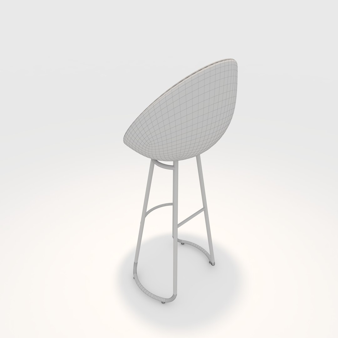 3D Bar Stool 22 Model - TurboSquid 2300202