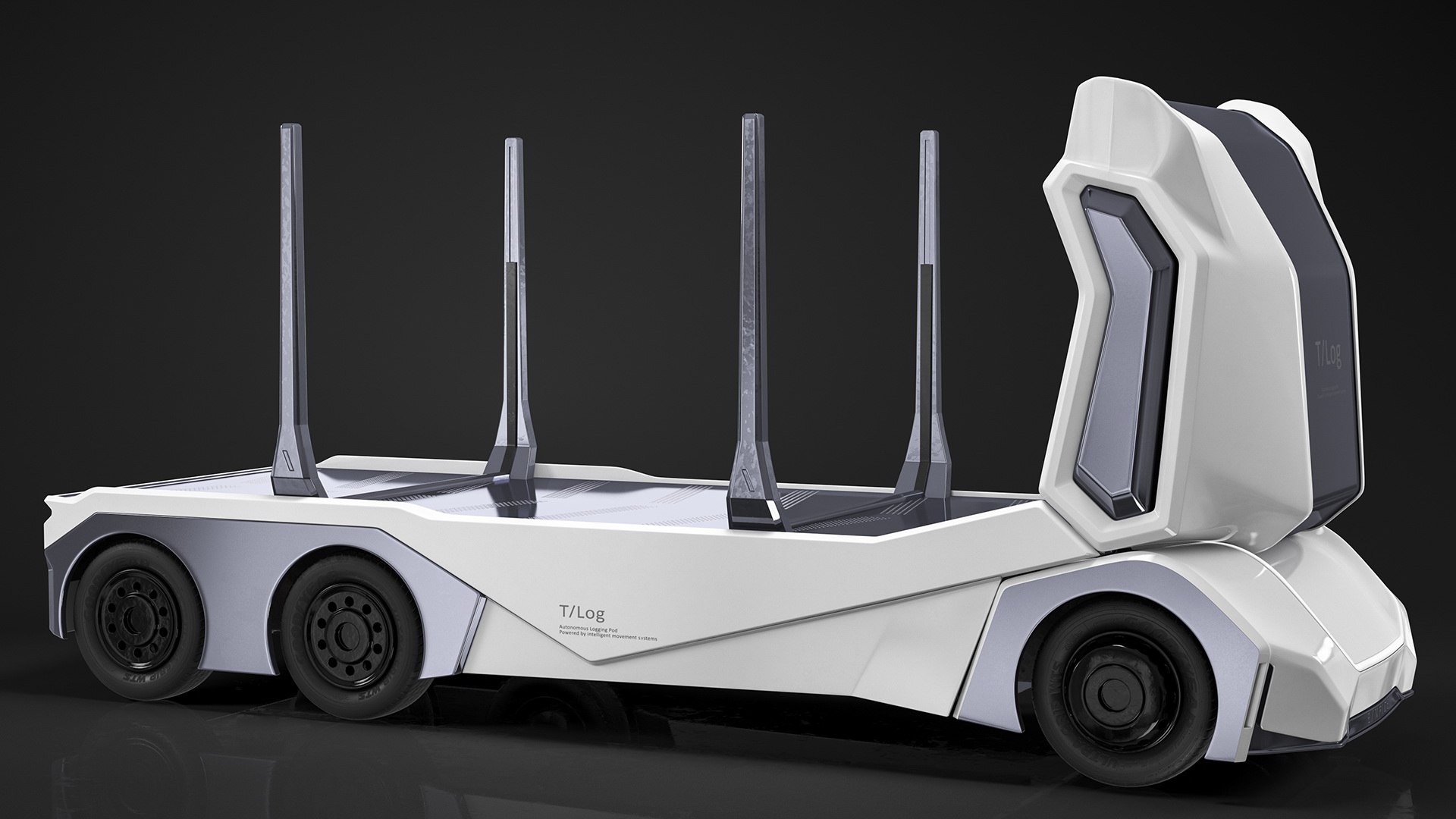 Autonomous Electric Robo Trucks Collection 3D Model - TurboSquid 1744777