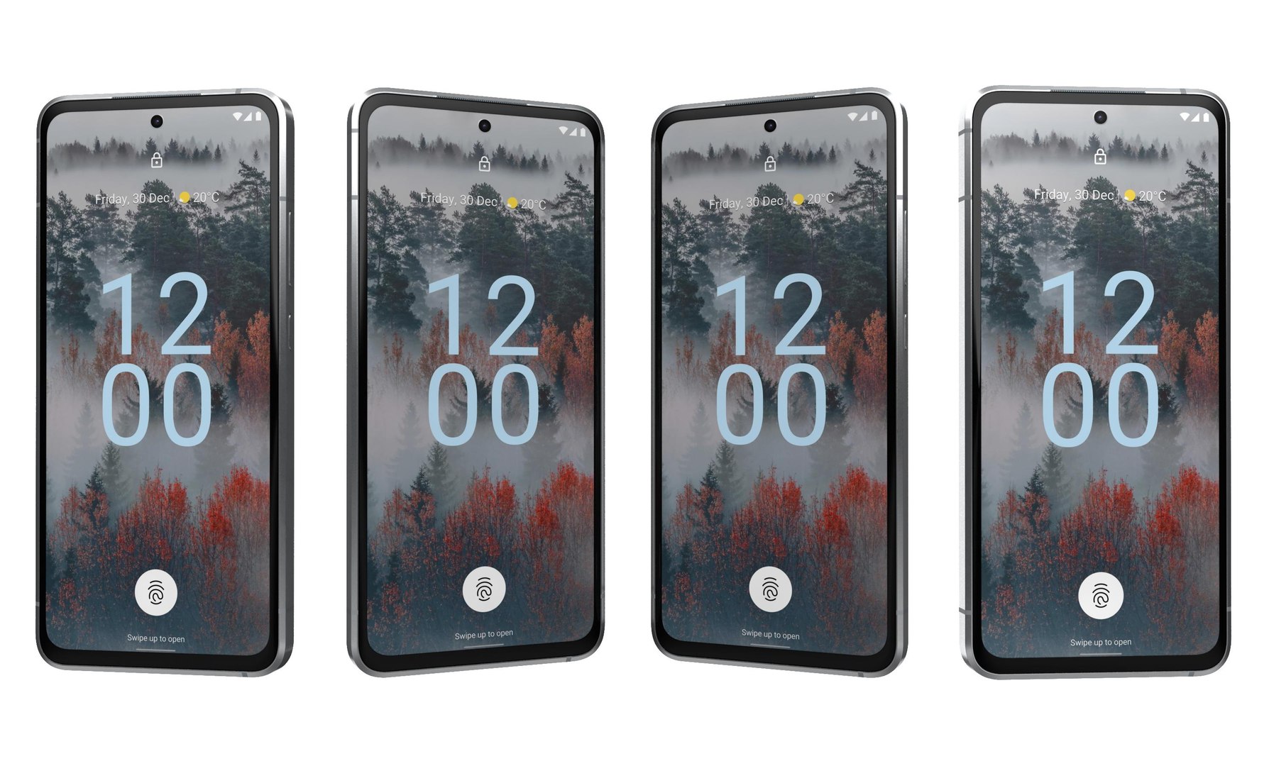 Nokia X30 Ice White 3D - TurboSquid 1965431