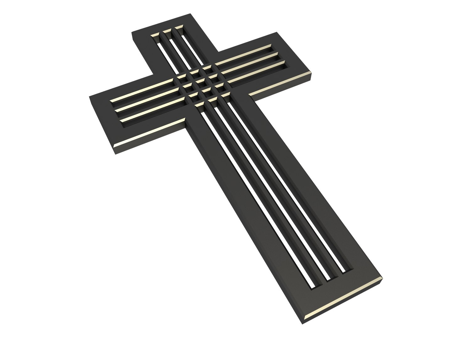 3D cross - TurboSquid 1474726