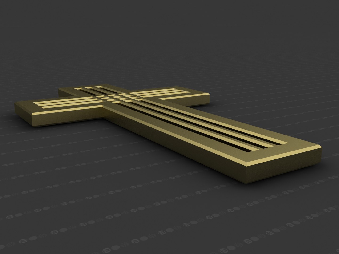 3D cross - TurboSquid 1474726