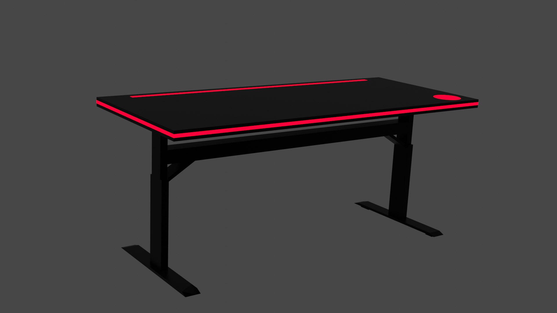 3D Gamer Table - TurboSquid 2243783
