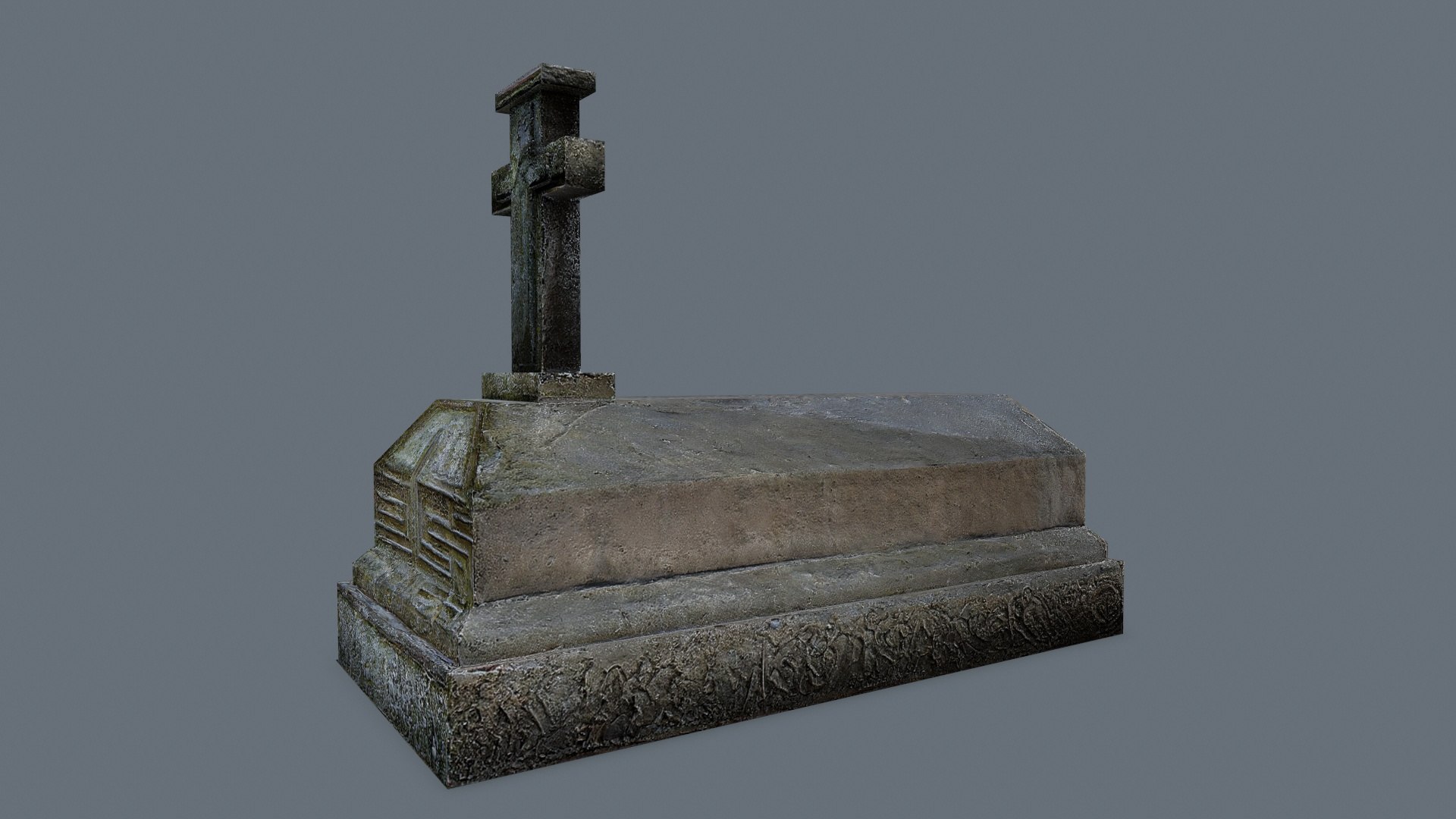3D Tombstone Model - TurboSquid 2202670