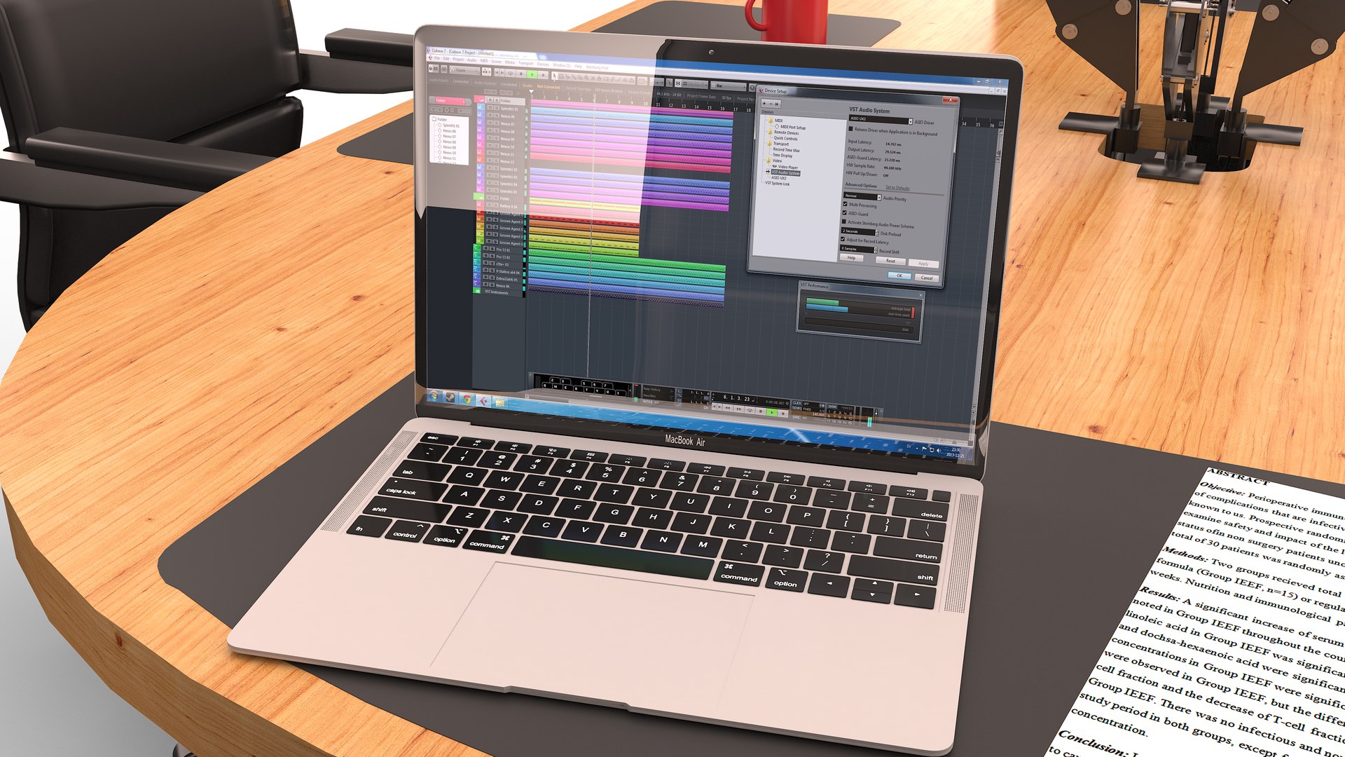 3D Podcast Desk - TurboSquid 2117893