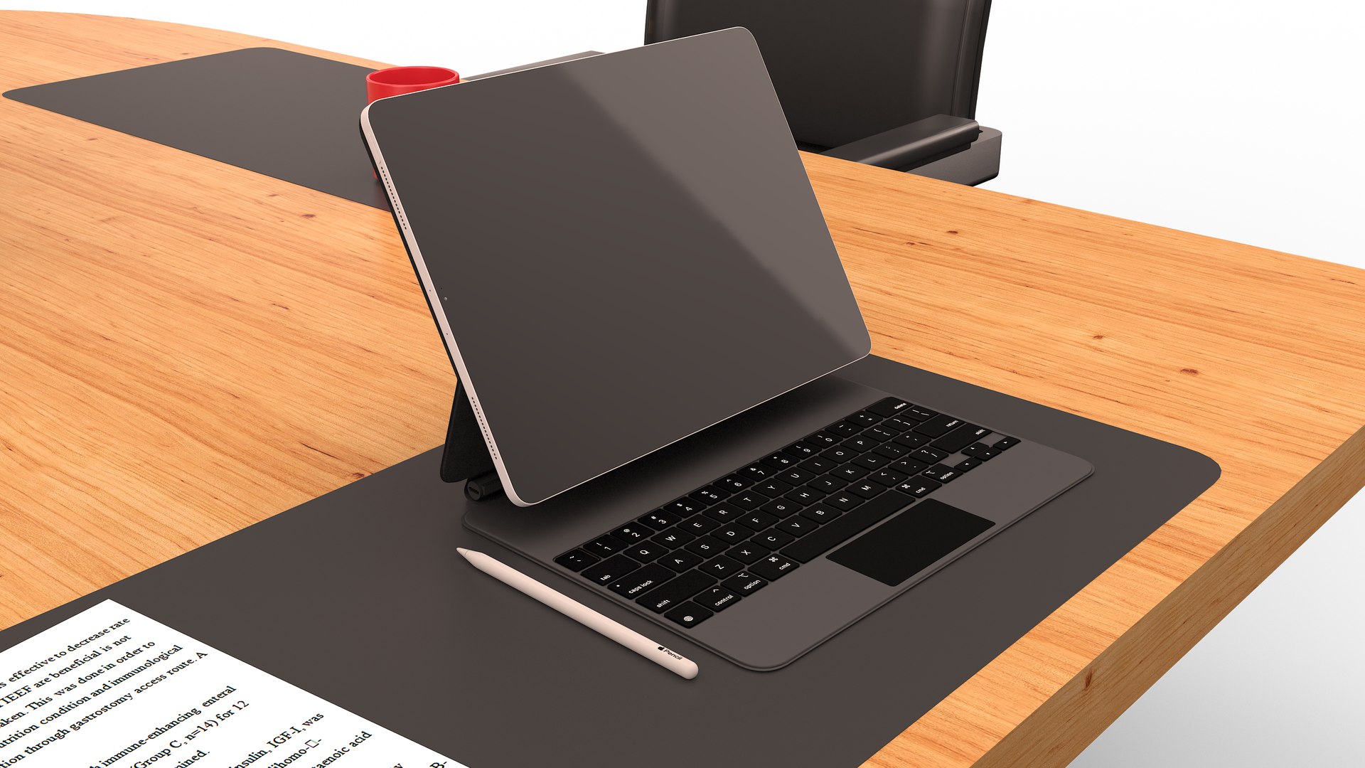 3D Podcast Desk - TurboSquid 2117893