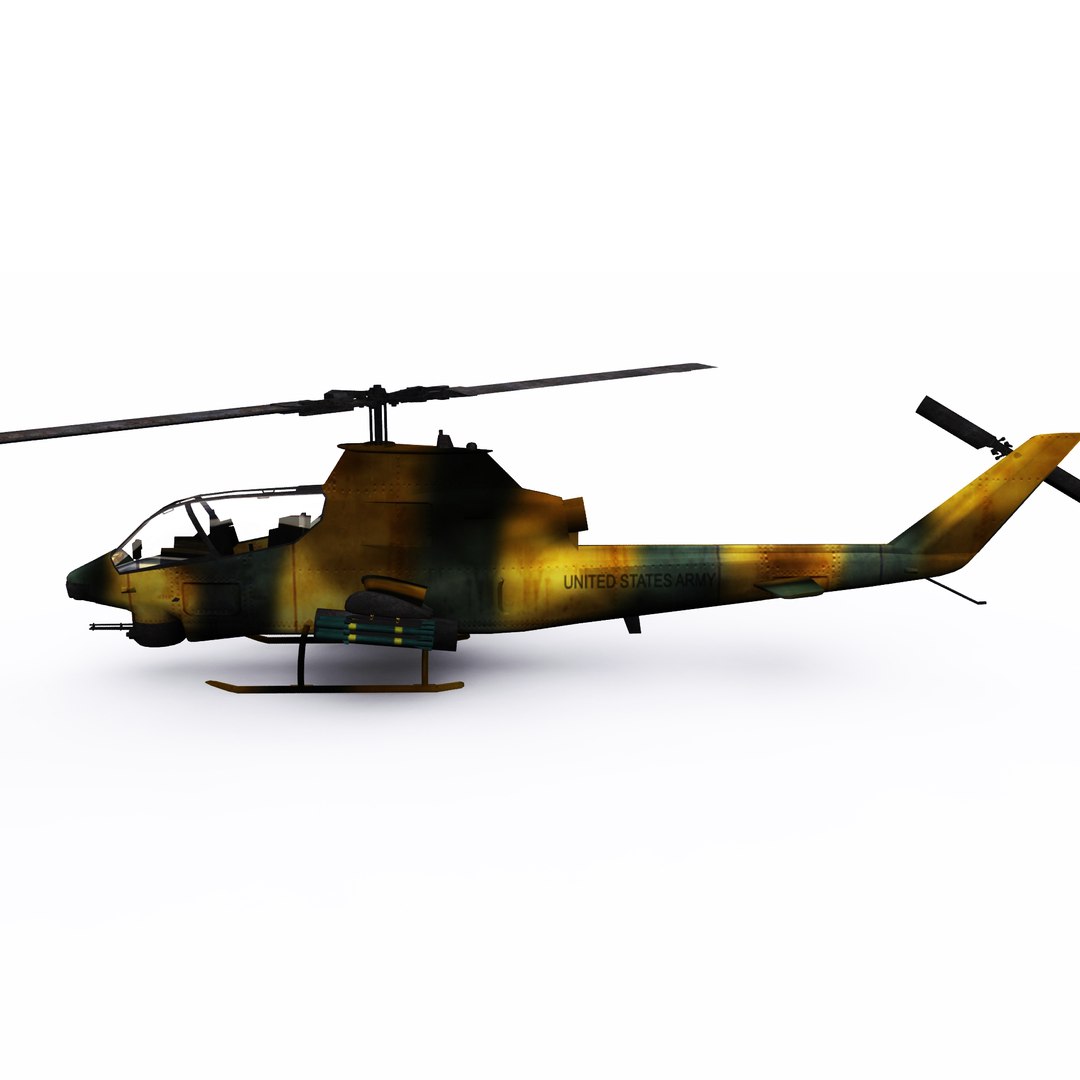 Bell Ah-1 Cobra Model - TurboSquid 1381630