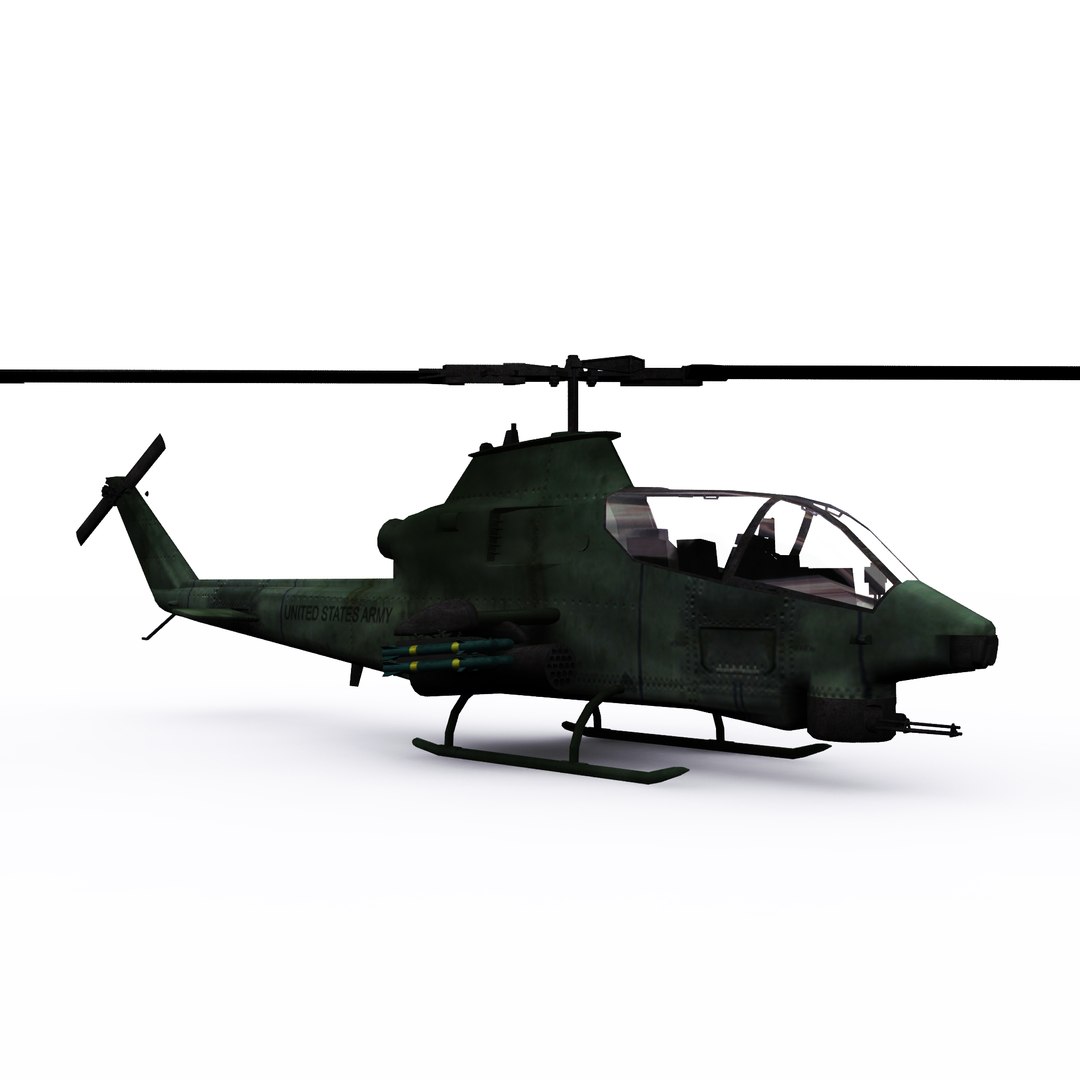 Bell Ah-1 Cobra Model - TurboSquid 1381630