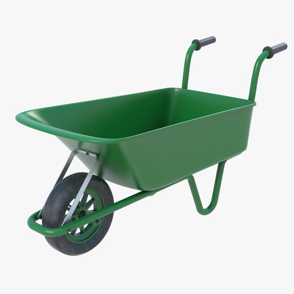3D Step Ladder and Wheelbarrow - TurboSquid 1883564