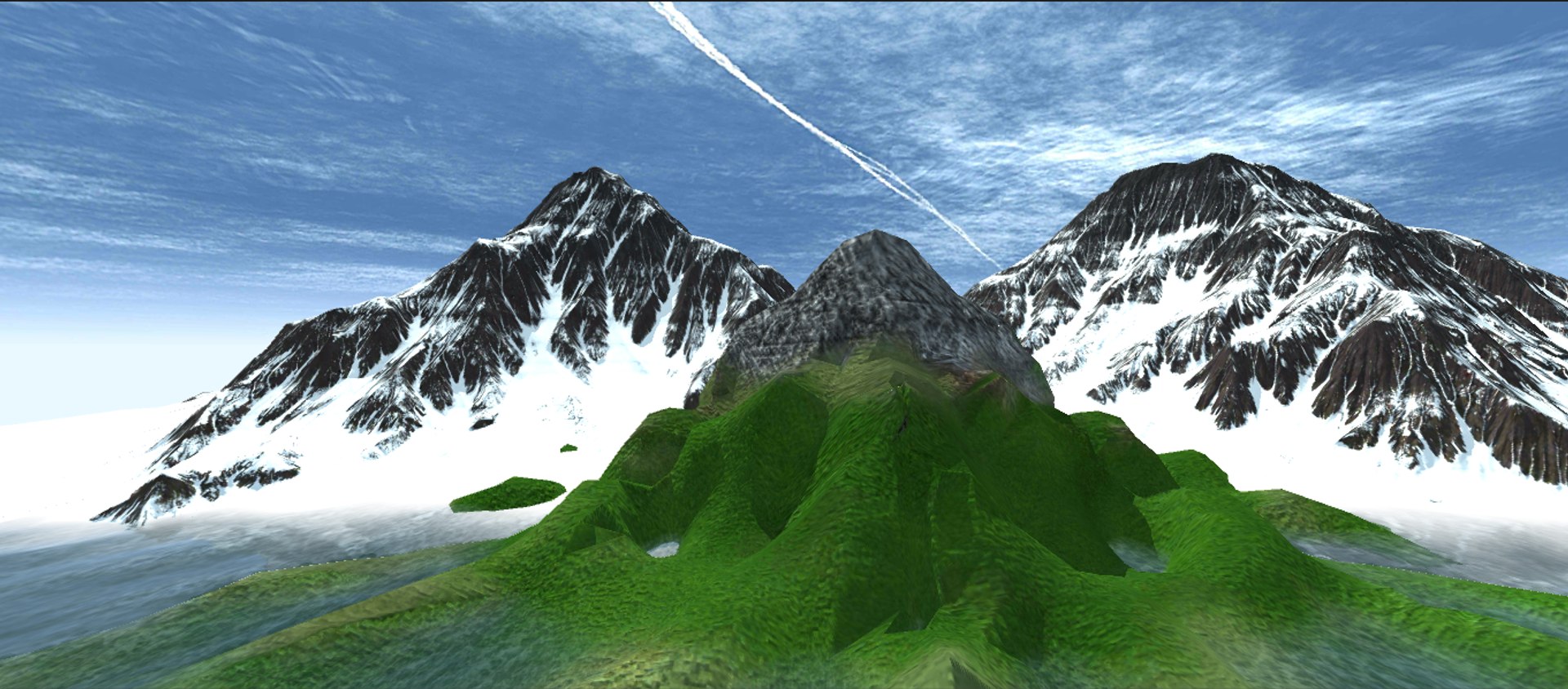 Mountain Realistic Pack 3d Model