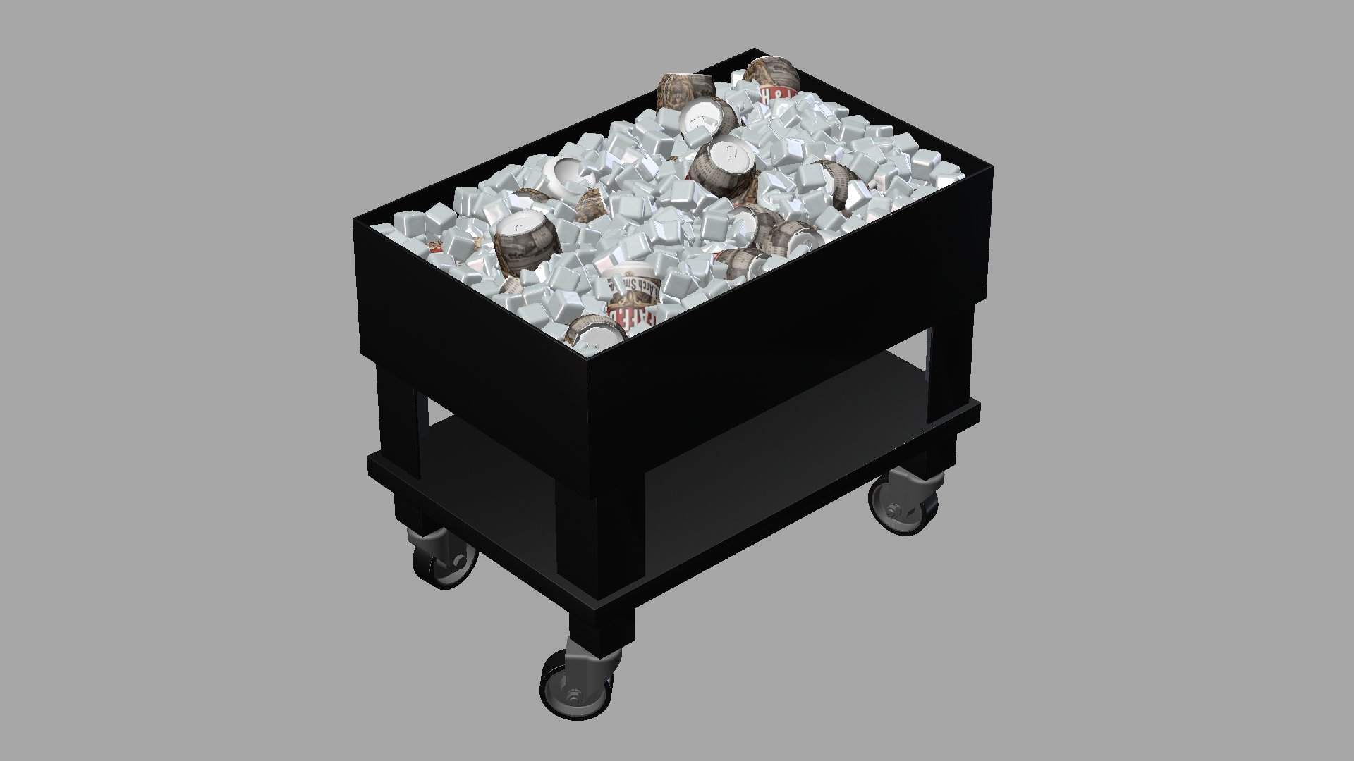 Beer Tub Cooler 3D model - TurboSquid 2061495