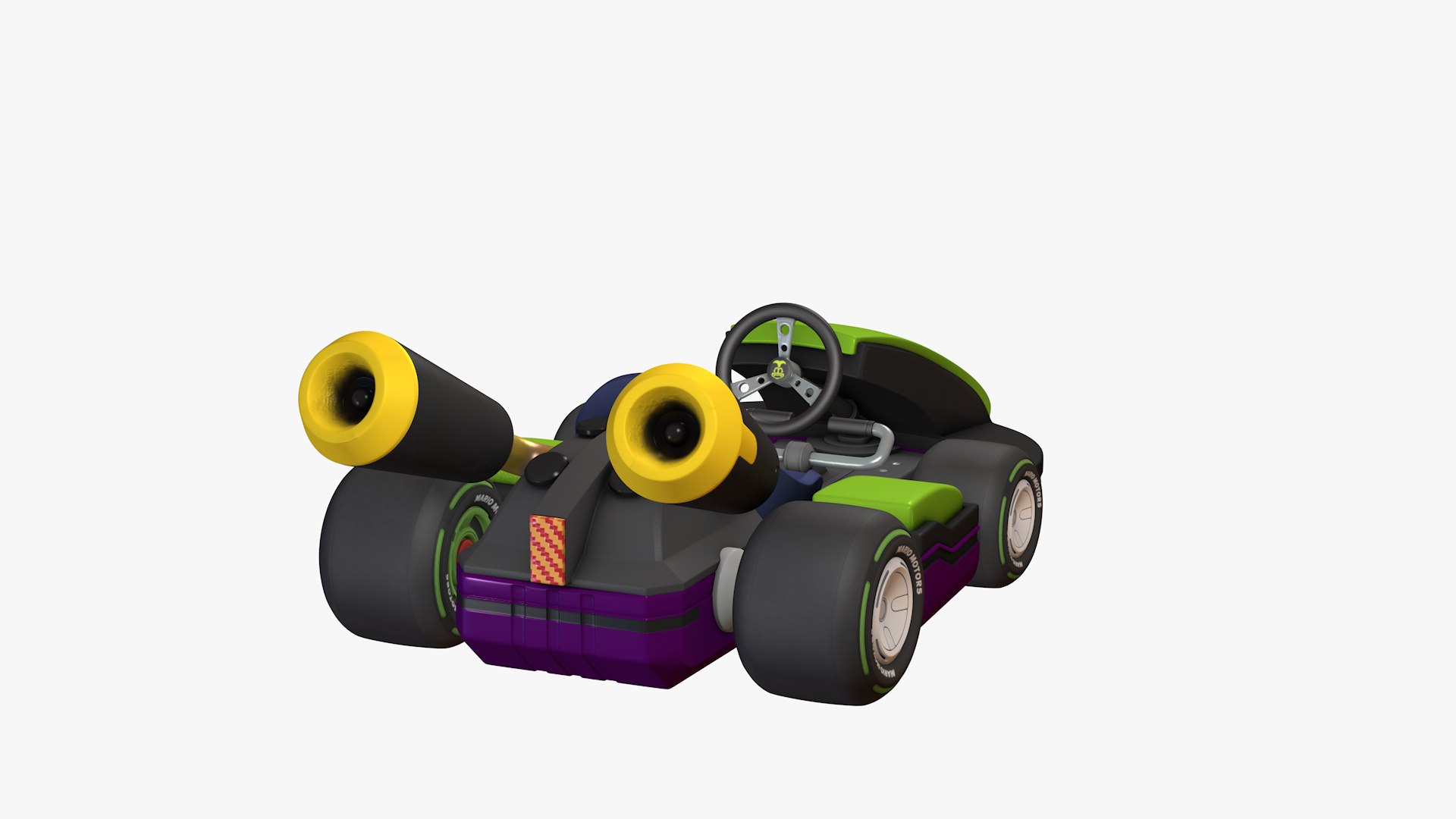 3D Model Standart Kart Mario - TurboSquid 1656391