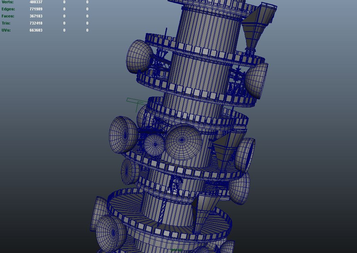 3d London S Bt Tower Model